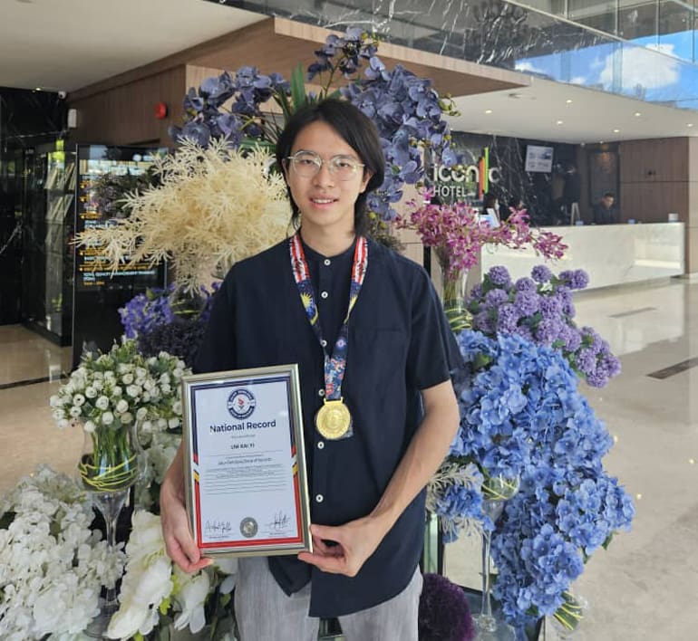 Lim Kai Yi: A World Record Trailblazer in Speedsolving - Jalur Gemilang ...